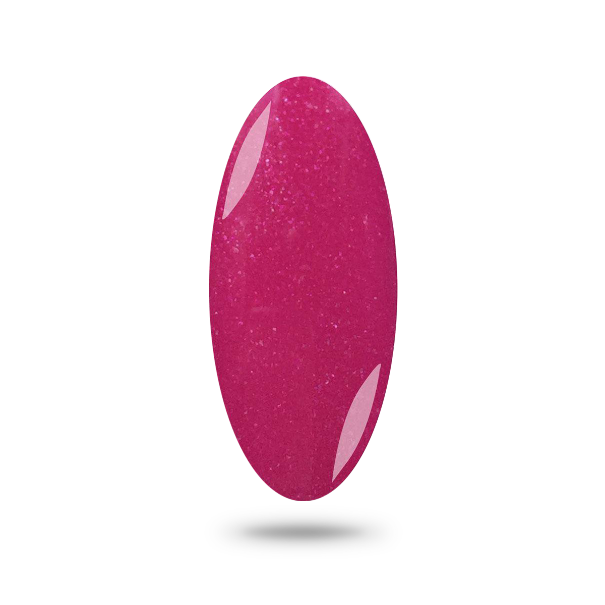 Pink Cerise Shimmer Sparkle Glitter Gel Nail Polish | Gel Nail Polish ...